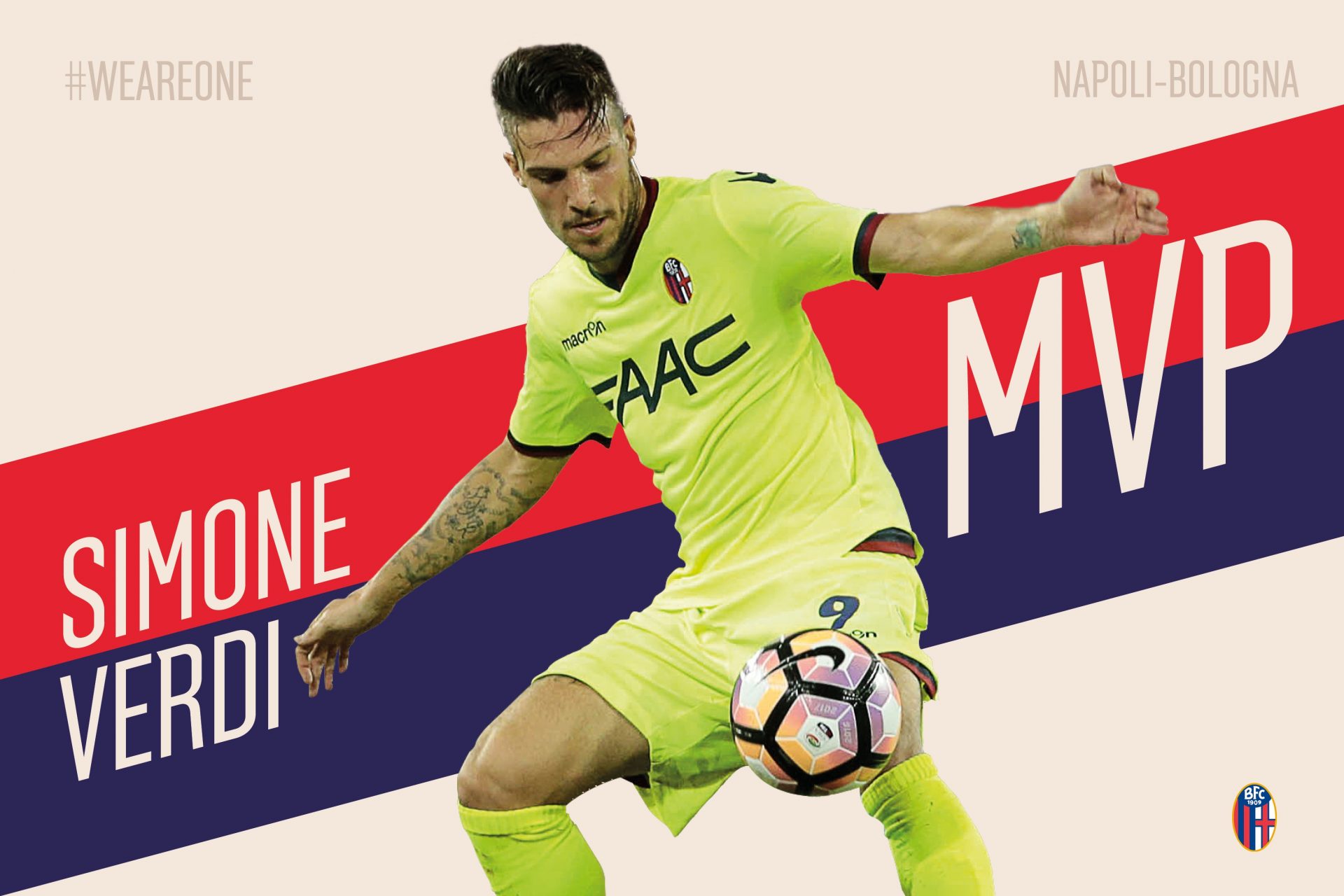 Verdi named Man of the Match for #NapoliBFC – BolognaFC