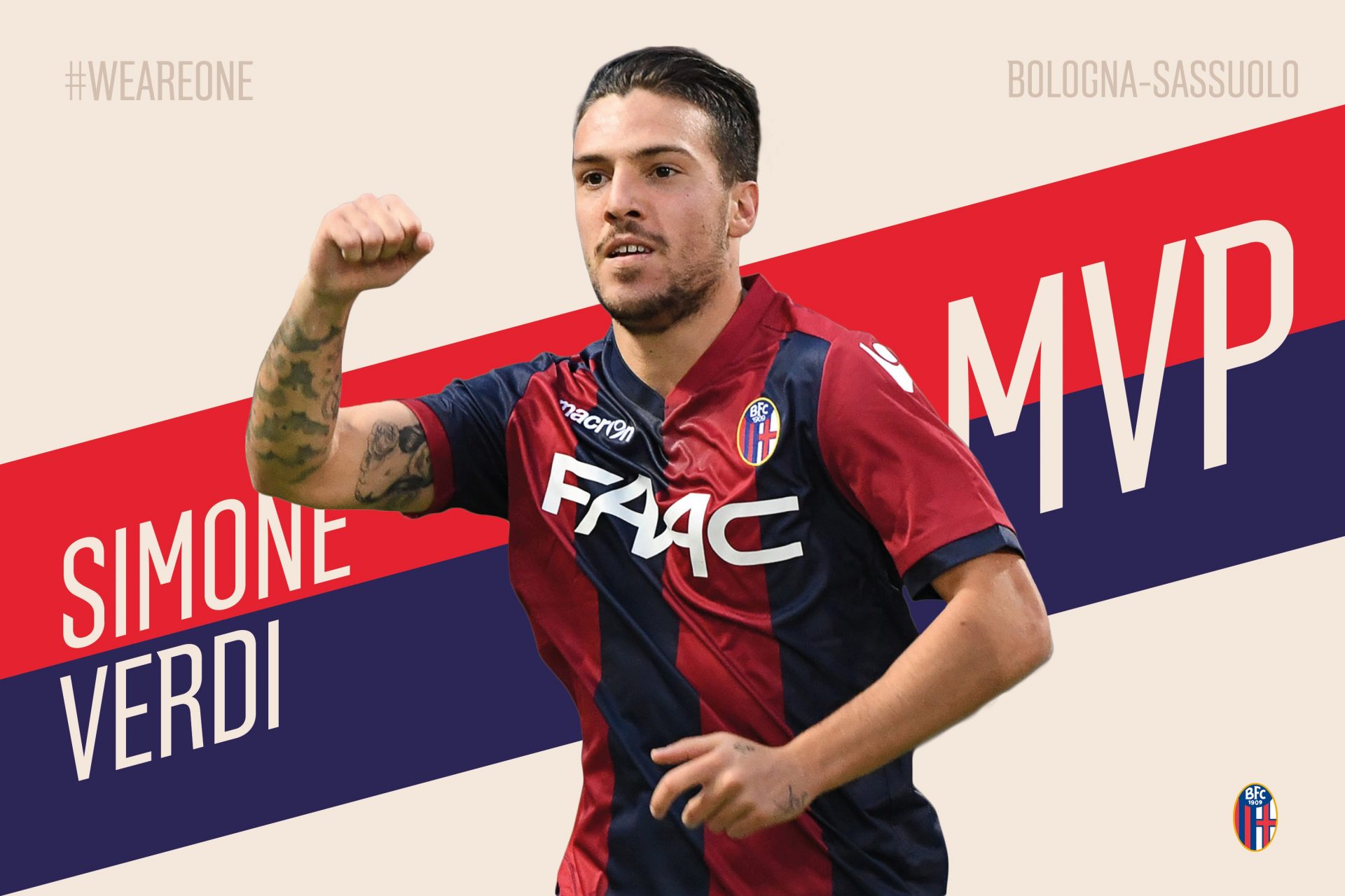 Verdi is the MVP for #BFCSassuolo – BolognaFC