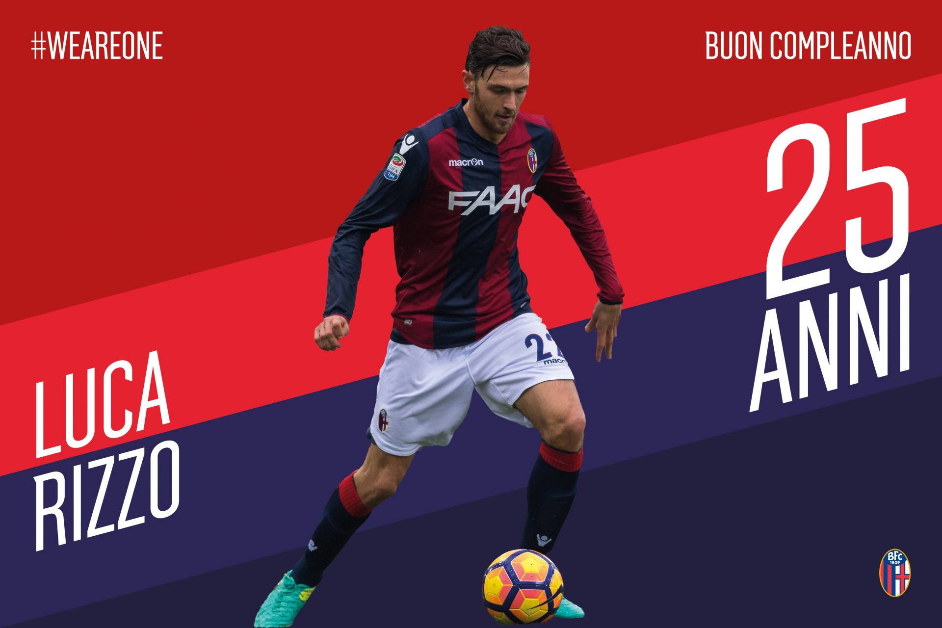 Buon compleanno Luca Rizzo – Bolognafc