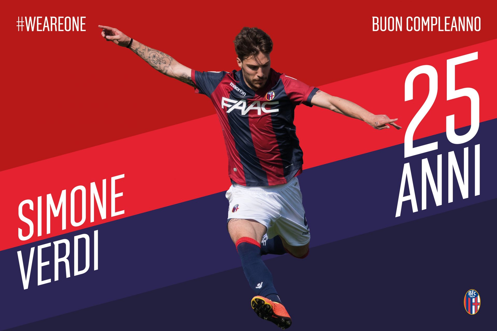 Buon compleanno Simone Verdi – Bolognafc