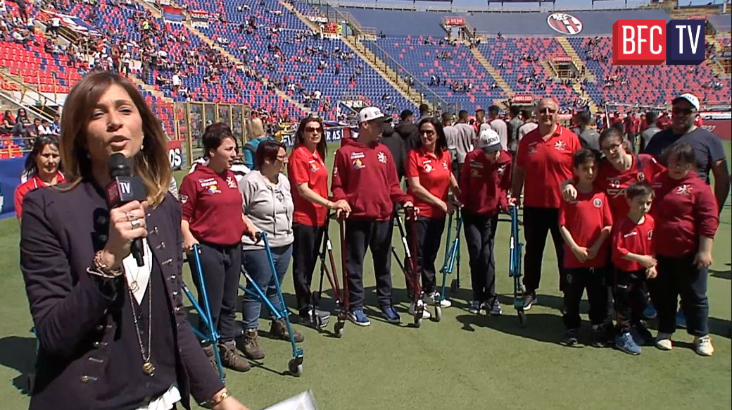 #MatchDaySHow: BFC Senza Barriere e Frame Football Malta – Bolognafc
