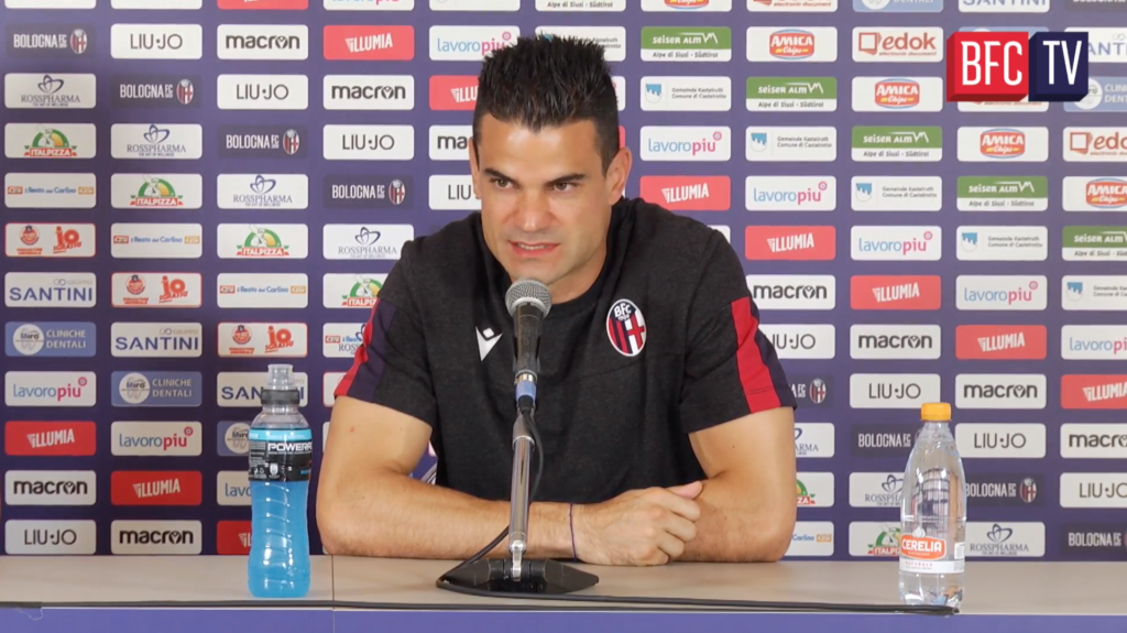 Angelo Da Costa in conferenza | Bolognafc