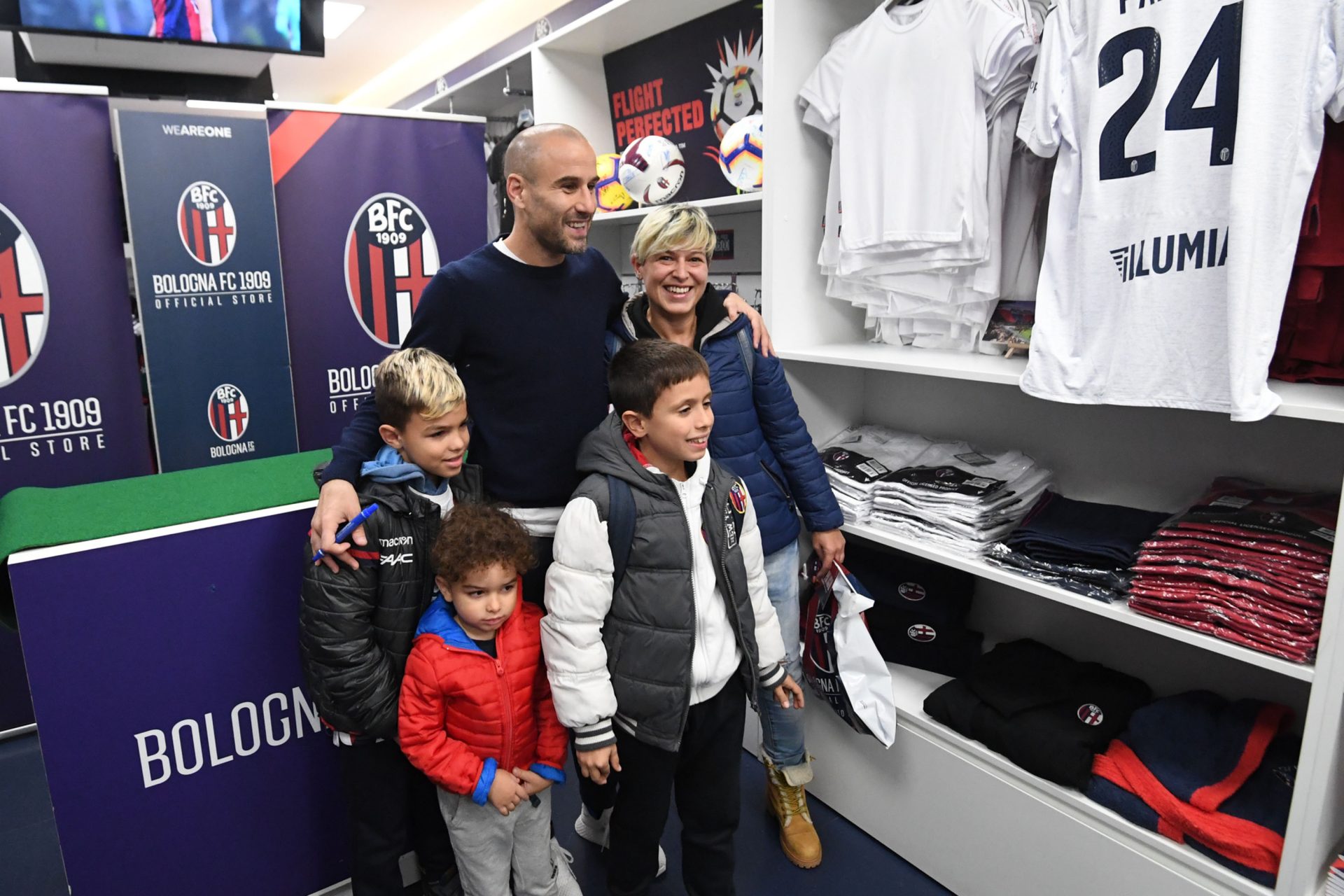 La gallery di Palacio al Bfc Official Store – Bolognafc