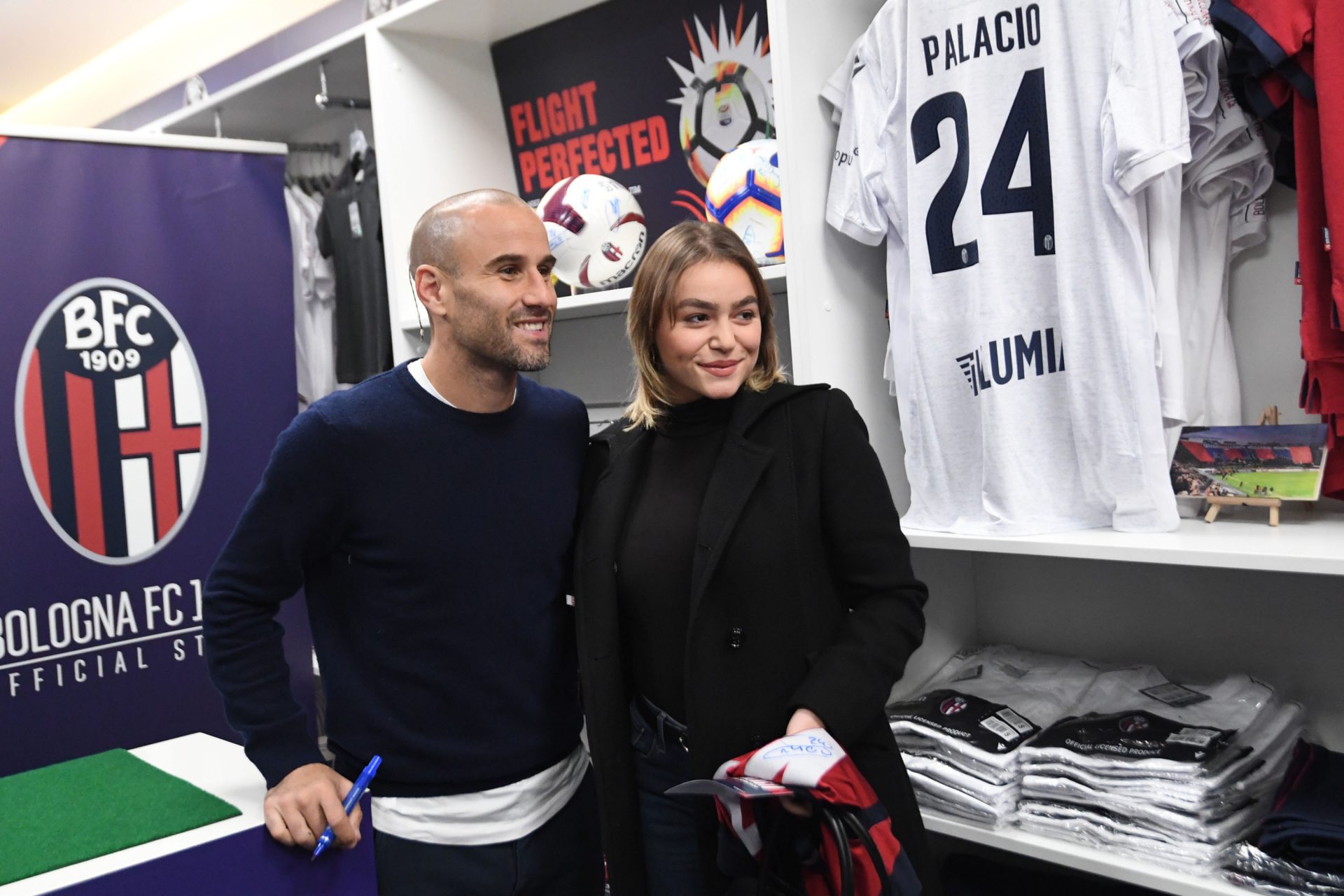 La gallery di Palacio al Bfc Official Store – Bolognafc