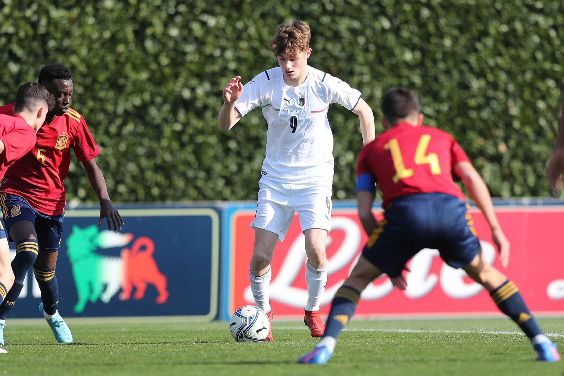 Castaldo a segno contro la Spagna con la Nazionale Under15 – Bolognafc